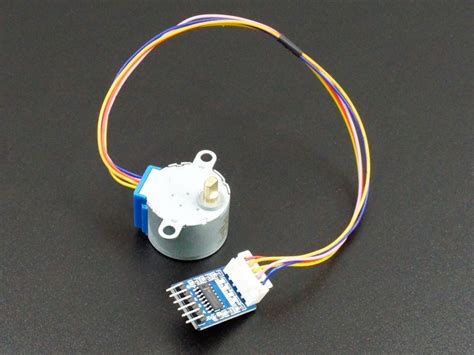 Stepper Motor With Uln2003a Driver Board Protosupplies