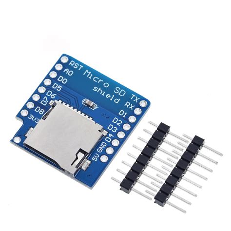 Micro Sd Card Shield For Wemos D1 Mini Wifi Arduino Esp8266 Esp32