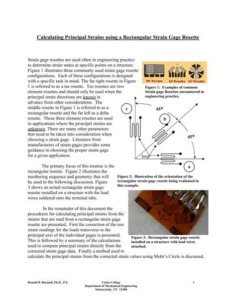 Strain Gauge Rosette