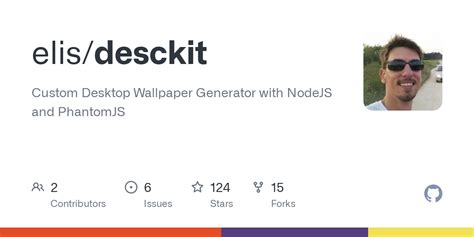 GitHub Elis Desckit Custom Desktop Wallpaper Generator With NodeJS