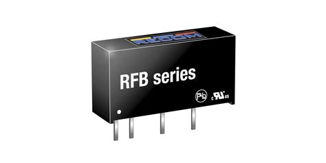 Recom RFM W Isolated DC DC Converter Through Hole Voltage In V Dc Voltage Out V Dc