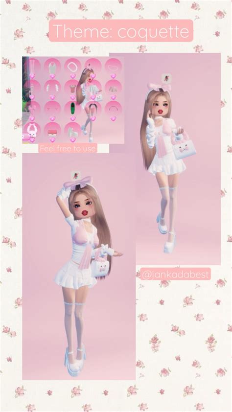 Dti Roblox Coquette Theme Outfit Themed Outfits Outfits Dress To