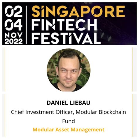 Daniel Liebau On Linkedin Cftc Fintech Singapore Blockchain