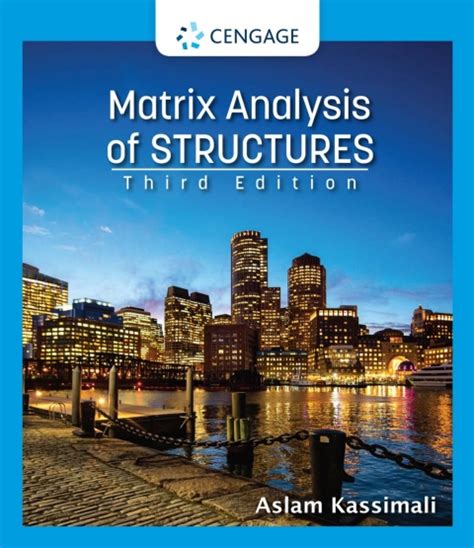 Matrix Analysis Of Structures 3rd Edition Pdf Ebook Ebooks Basic