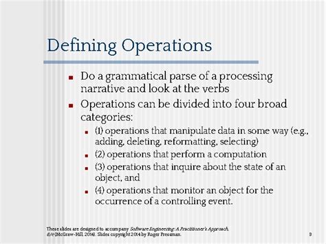 Chapter 10 Requirements Modeling Classbased Methods Slide Set