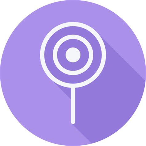Lollipop Cursor Creative Flat Circular Icon