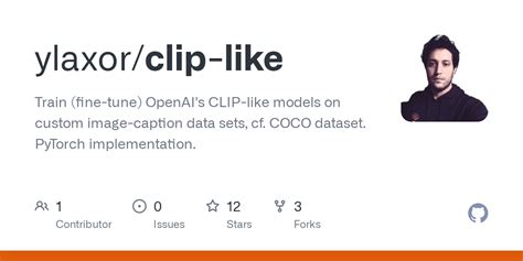 Github Ylaxorclip Like Train Fine Tune Openais Clip Like Models