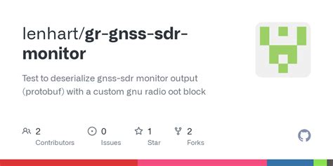 Github Lenhart Gr Gnss Sdr Monitor Test To Deserialize Gnss Sdr Monitor Output Protobuf