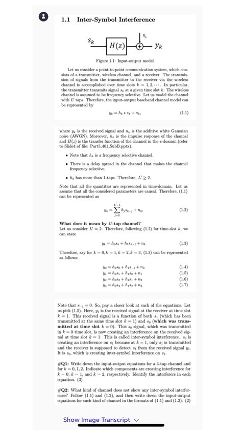 Solve Q1 ﻿and Q2q1 Write Down The Input Output
