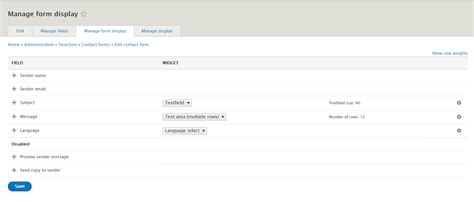 Emails Remove The Preview Button On The Contact Form Drupal Answers