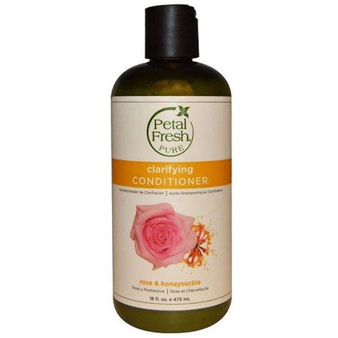 Petal Fresh, Pure, смягчающий волосы кондиционер, роза и жимолость (475 ...