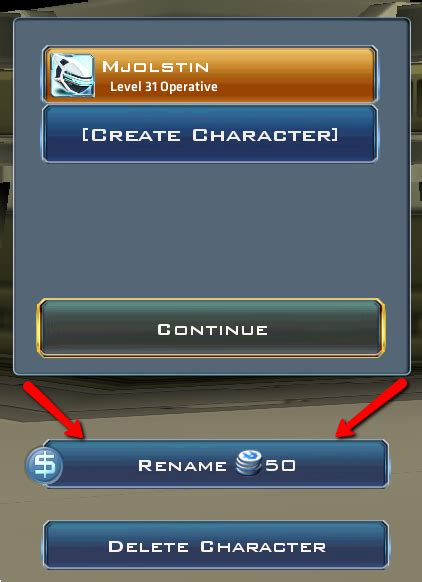 How Do I Change My Character S Name Spacetime Studios
