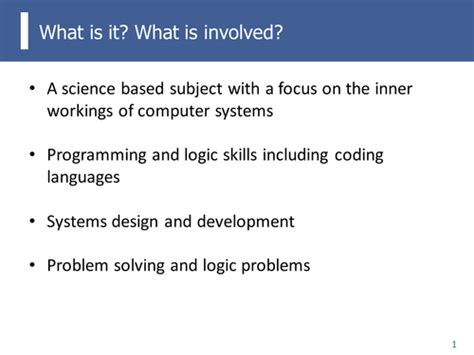 A Level Ocr Computer Science Taster Talk Teaching Resources