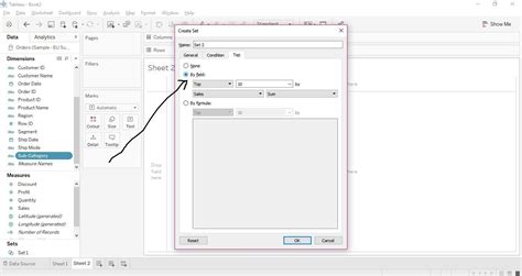 Hands On Guide To Tableau Sets Prwatech