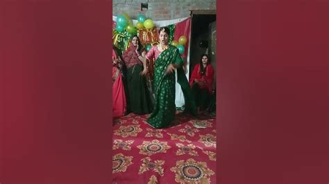 Sakshi Ki Mehandi Rasam Dehati Nach Reshu Shukla 🙏🥰 ️ Youtube