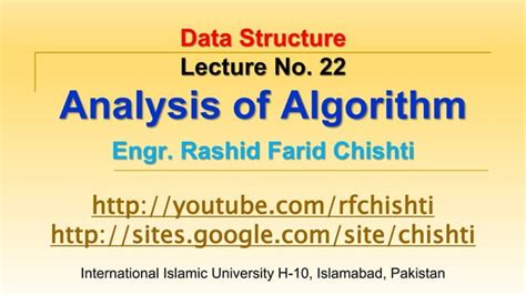 data structures and agorithm ds 22 analysis of algorithm pptx