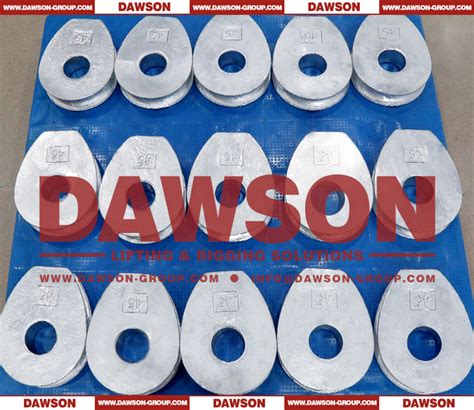 Jis Type Solid Thimble Jis B 2802 Dead Eye Thimble Heavy Duty Casting