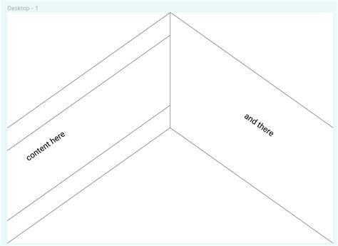 How To Draw Responsive Parallelograms With Css Html Css The
