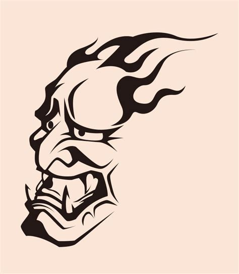 Hannya Yokai Ghost Jealousy And Grudge Of A Womans Face Ai
