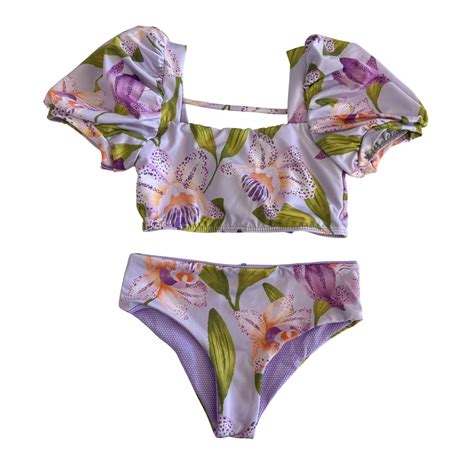Bubble Bikini Purple Orchids Magpies Mount Juliet