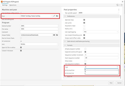Post Processor For Fanuc Oi Tf Plus Autodesk Community