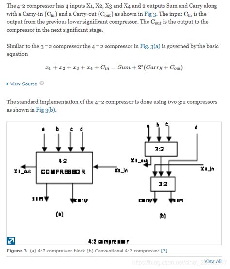 3 2加法器、4 2压缩器、5 2压缩器332加法器 Csdn博客