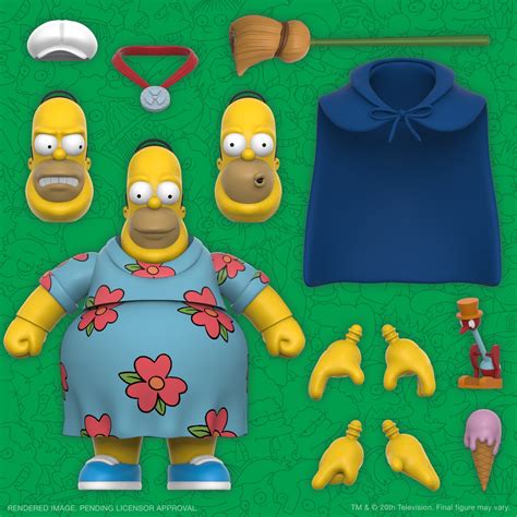 Ultimates Simpsons Wave 4 King Size Homer Preorder Toy Snowman