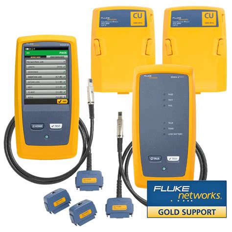 Dsx2 8000 Gld Int 2 Ghz Dsx 8000 Cat 8 Cableanalyzer Wlan Activated Versiv2 Main And Remote