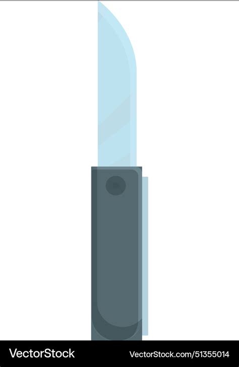 Modern Folding Knife Royalty Free Vector Image