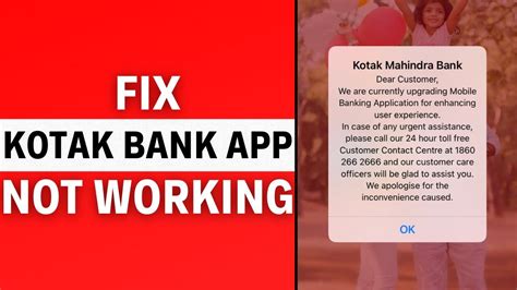 How To Fix Kotak Bank Not Open And Not Working Problem In Android And Ios Mobile Tablet Youtube