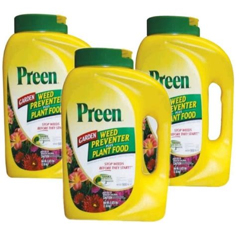 Preen 21 63902 Garden Weed Preventer Plus Plant Food 5625 Lb Covers