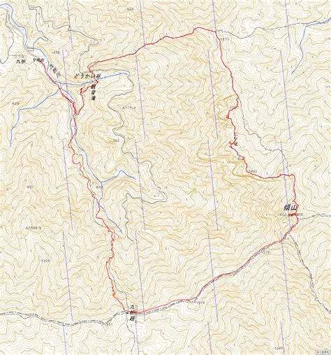 傾山ルート 山工房ルート