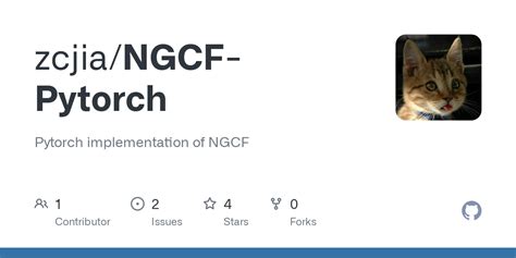 github zcjia ngcf pytorch pytorch implementation of ngcf