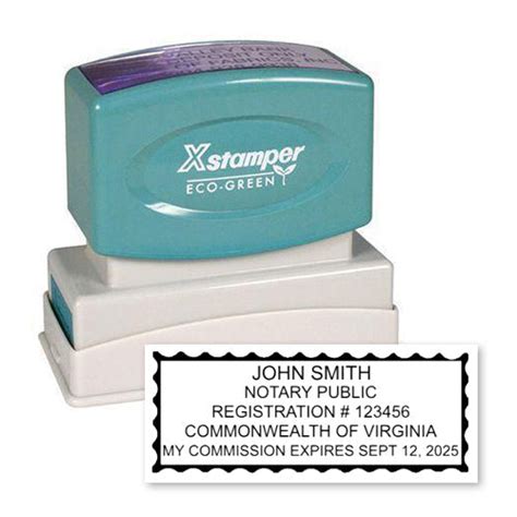 N18 Virginia Notary Stamp