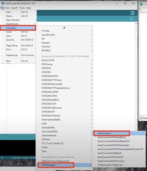 arduino no more ssid and password with wifimanager