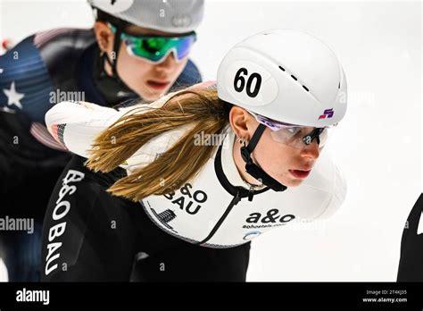 Montreal Qc October 29 Look On Lisa Eckstein Ger At Isu World Cup