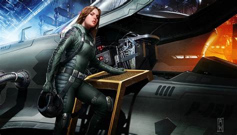 Sexy Pilot Concept Coolvibe Digital ArtCoolvibe Digital Art