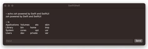 Foundation For Custom Cli Powered By Swiftui