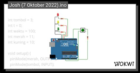 Josh 7 Oktober 2022ino Wokwi Esp32 Stm32 Arduino Simulator