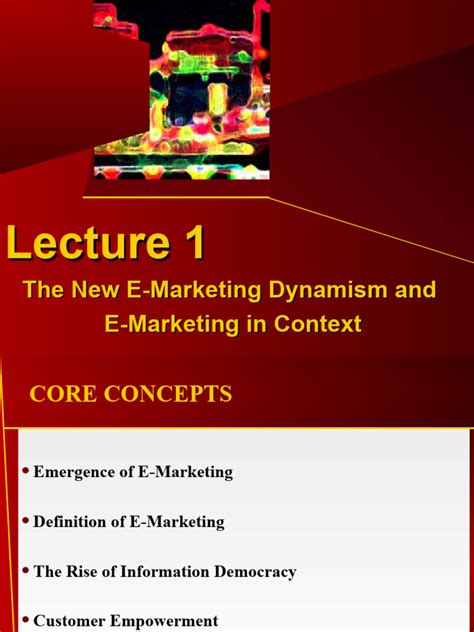 Lecture 1 Digital Marketing Semester 1 Pdf Marketing Internet And Web