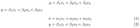 How To Generate Coefficient Subscript Automatically In An Equation TeX LaTeX Stack Exchange
