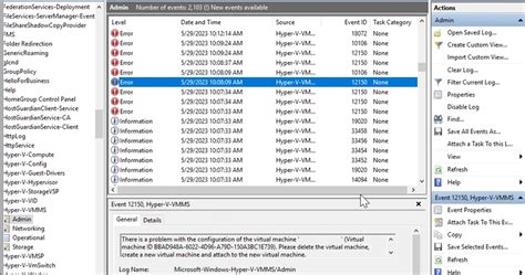 Hyper V Server Wont Show All Running VMs After Patching Virtualcenter Blog