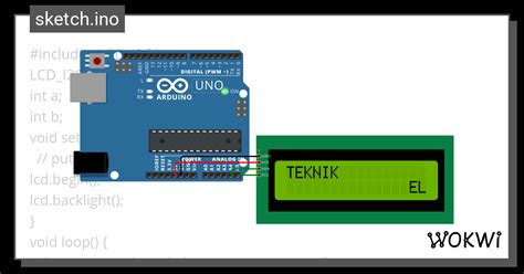 Lcdi2c Geser Simple Wokwi Esp32 Stm32 Arduino Simulator