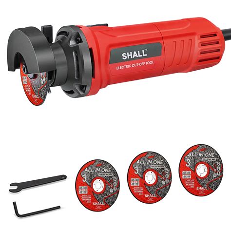 Shall 3 Inch High Speed Cut Off Tool 35 Amp Metal Cutter Tool With 3pcs Multifunctional Cutoff