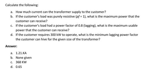 Solved Examine The Transformer Circuit Shown Below Ldeal