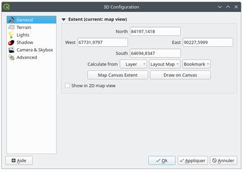 112 Vista De Mapa 3d — Documentación De Qgis Documentation