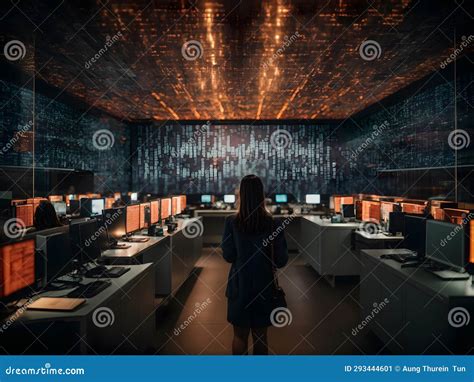 securing digital world data privacy and cybersecurity stock image
