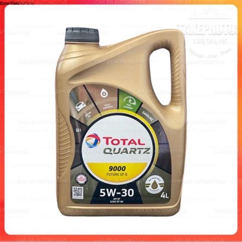 TOTAL 5W 30 Original Made in Singapore | Shopee Malaysia