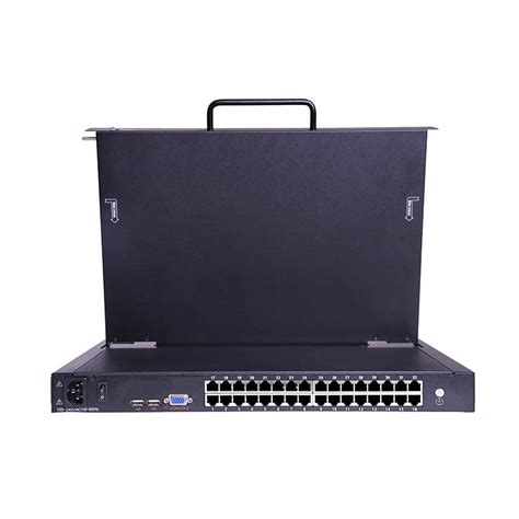 Port Short Depth Cat LCD KVM Switch Kinan High Quality KVM Switch KVM Console