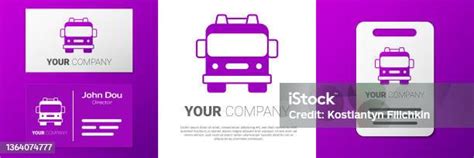 흰색 배경에 격리 된 로고 타입 소방 트럭 아이콘 소방차 소방관 비상 차량 로고 디자인 템플릿 요소입니다 벡터 광고에 대한 스톡 벡터 아트 및 기타 이미지 Istock